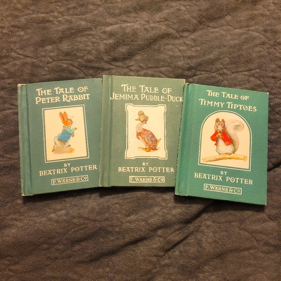 F. Warne & Co. | Other | 3 Vintage Beatrix Potter Books | Poshmark